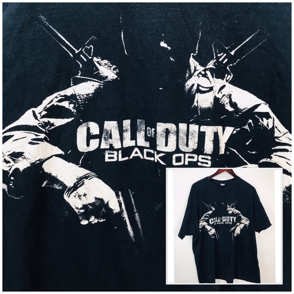 Shirts | Call Of Duty Black Opp Tshirt Mens Sz Xxl | Poshmark